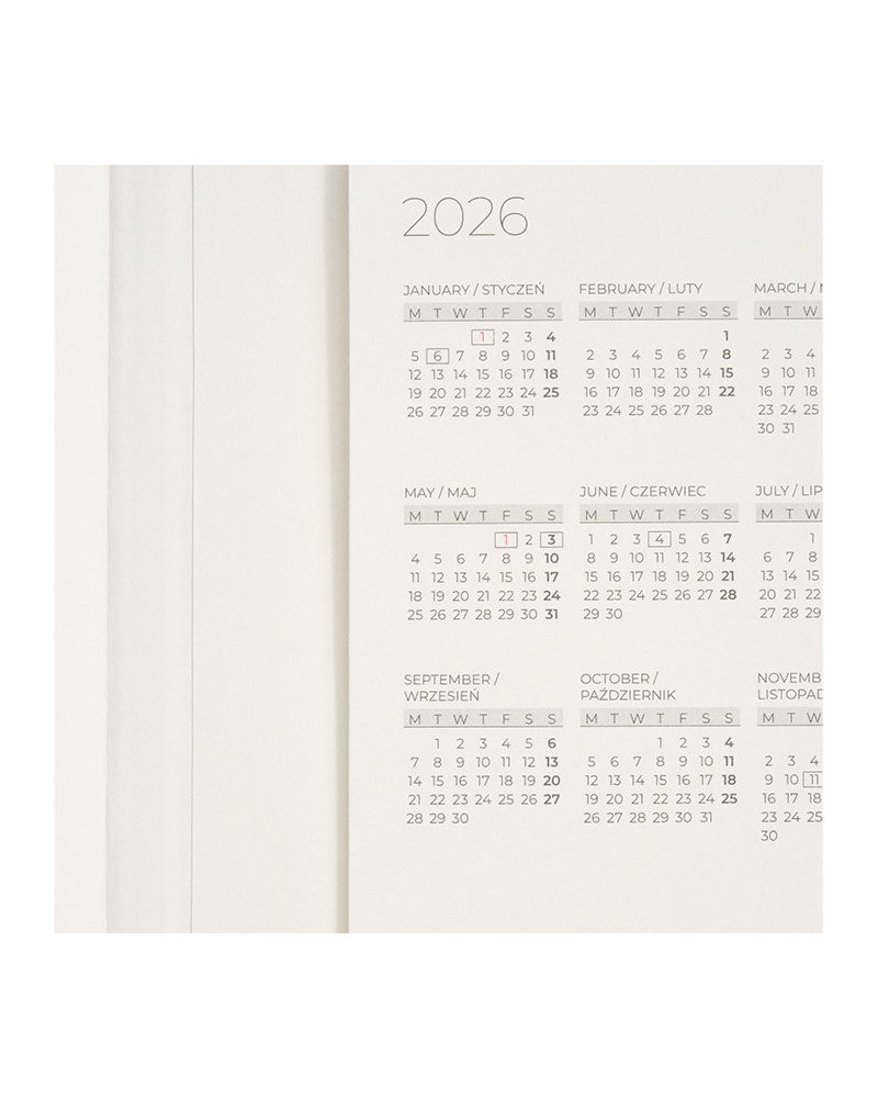 Agenda semanal 2026